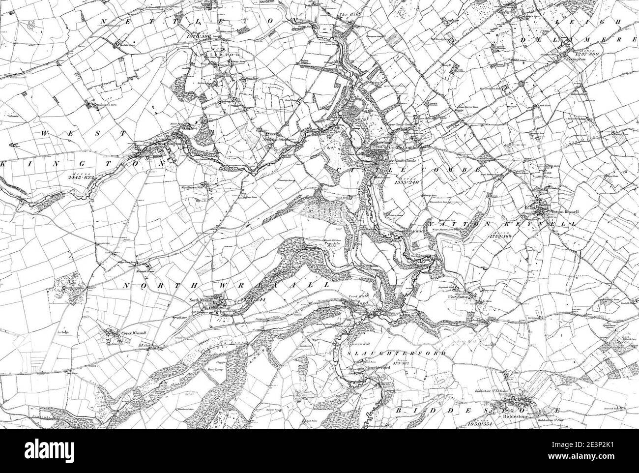 Map of wiltshire Black and White Stock Photos & Images - Alamy