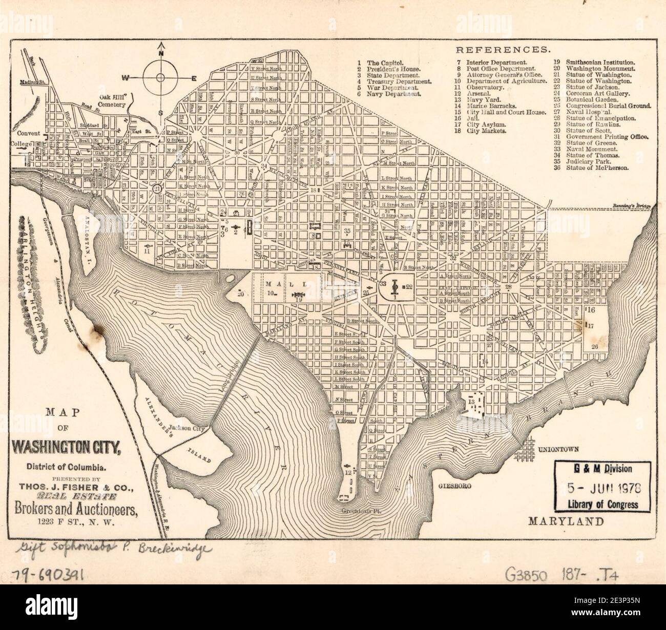 Columbia washington map hi-res stock photography and images - Alamy