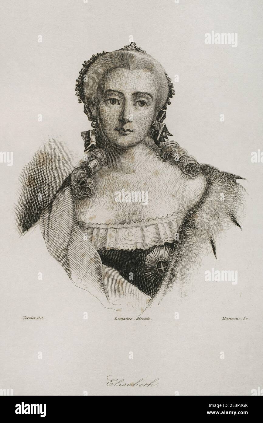 Russian empress elizaveta petrovna hi-res stock photography and images ...