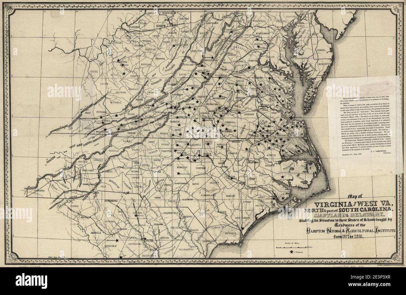 Map of hampton south carolina hi-res stock photography and images - Alamy