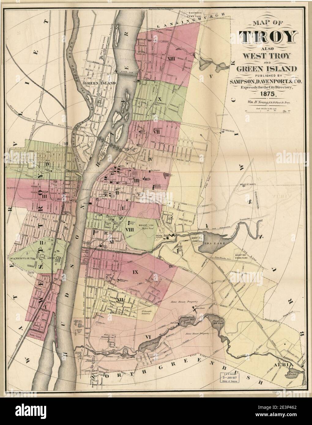 Troy map hi-res stock photography and images - Alamy