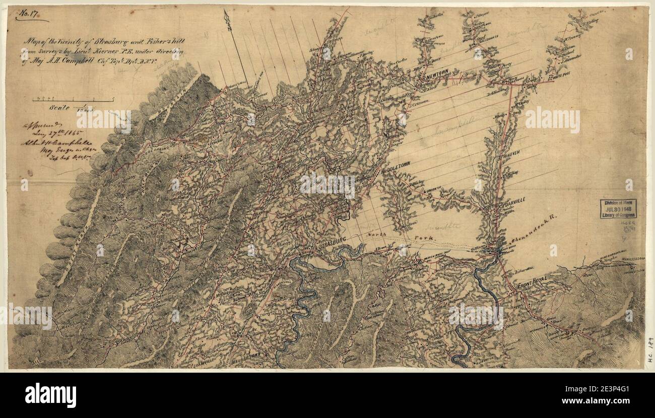 Map of strasburg hi-res stock photography and images - Alamy