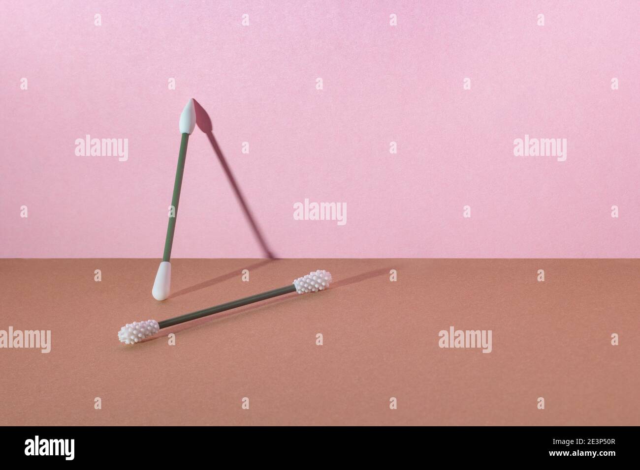 Multicolored Reusable Cosmetic Silicone Cotton Swabs. Zero waste ...