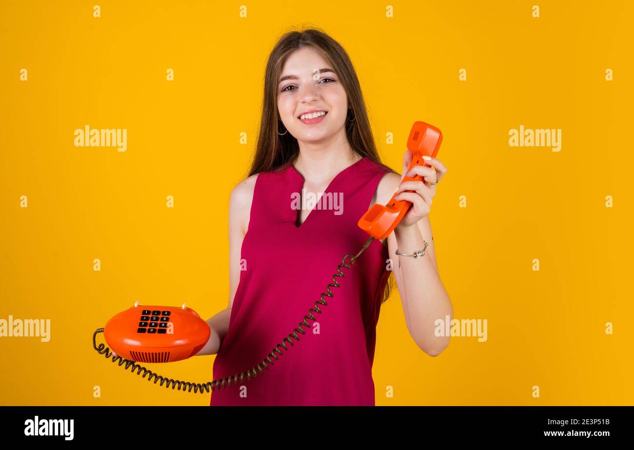 Teen girl smiling speaking hi-res stock photography and images - Alamy