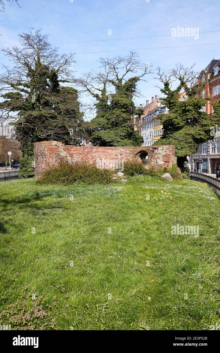 Jarmer's Tower (Jarmers Tårn), an old ruined 16th century tower in ...
