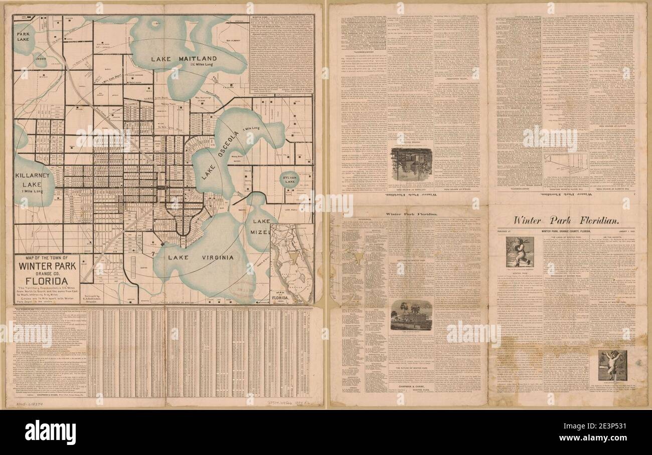 Winter Park Map Florida