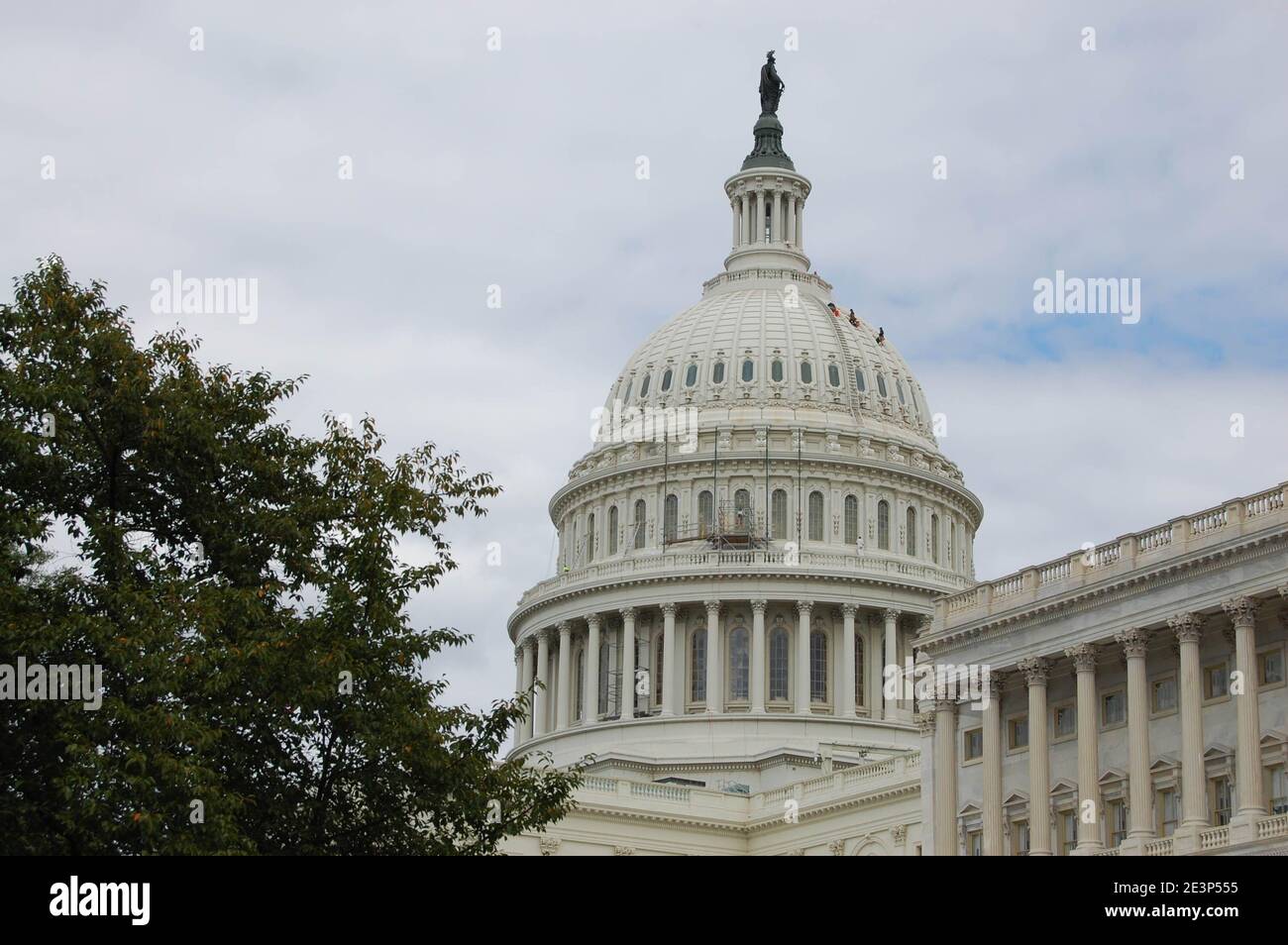 The Capital Building Washington DC USA dome rotunda view views outside ...