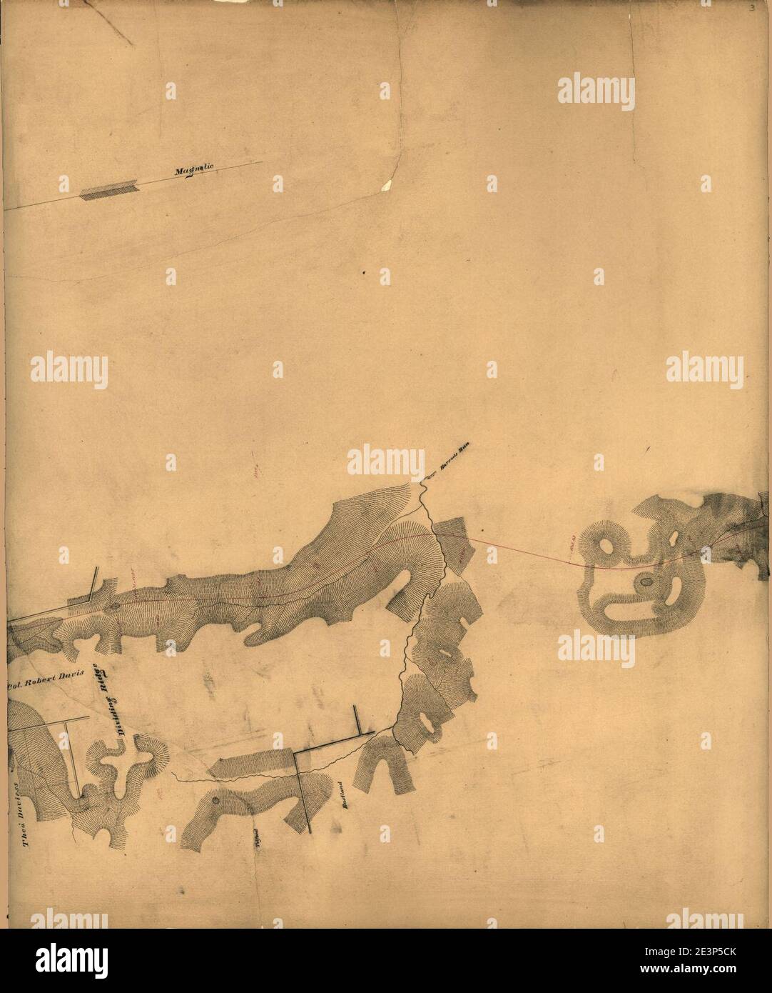 Map of the surveys made for the U.S.M.R.R., 1863 & 4, from Kentucky to ...