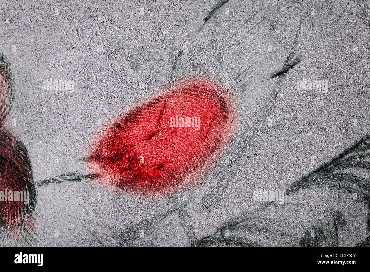 Crime scene fingerprints hi-res stock photography and images - Alamy