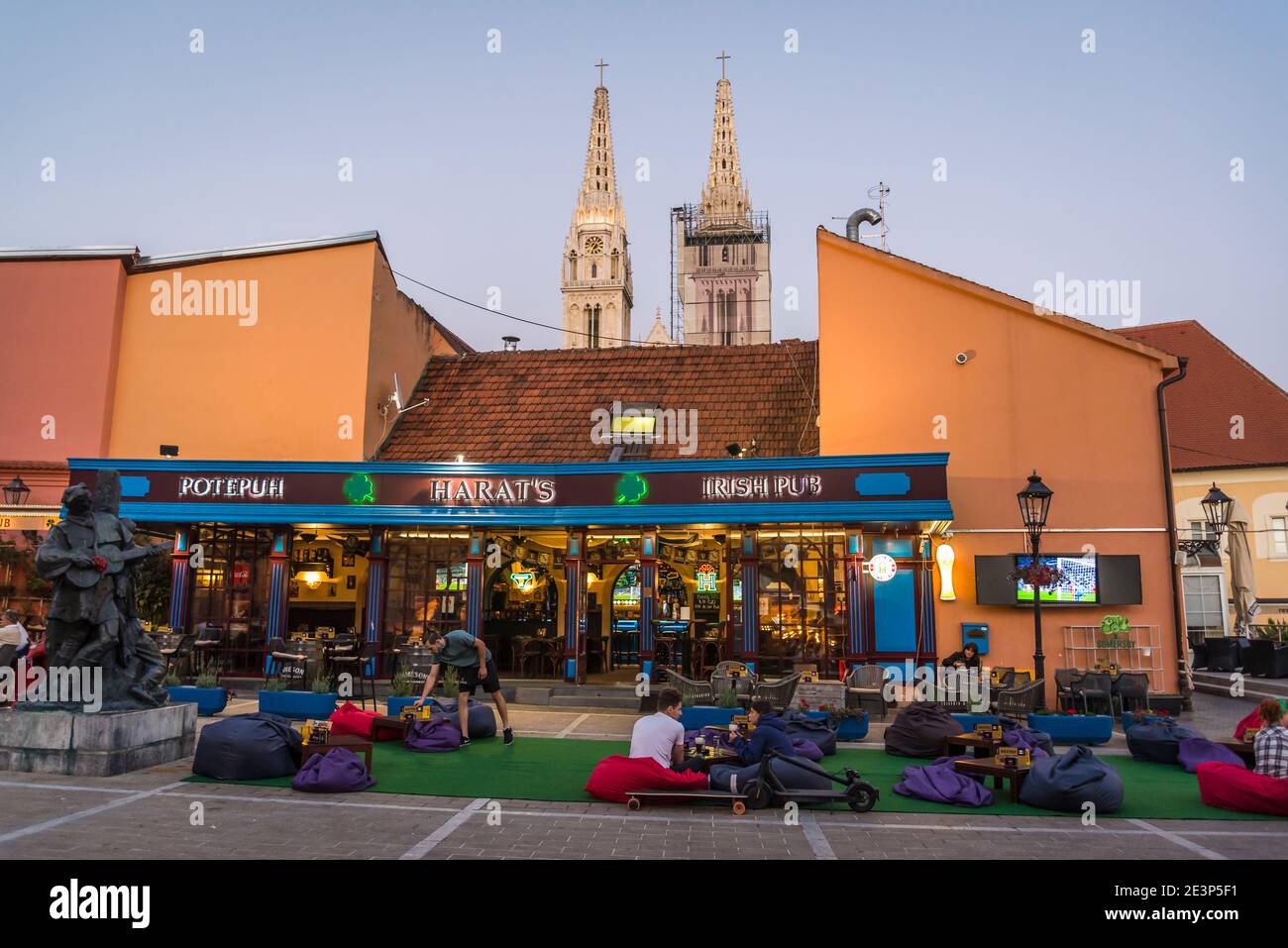Cafe In Zagreb High Resolution Stock Photography and Images - Alamy