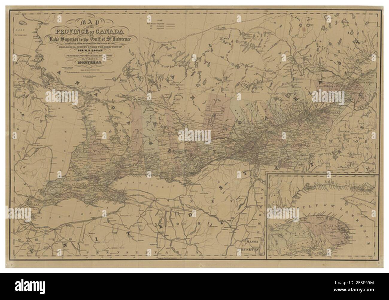 Map of the gulf of st lawrence hi-res stock photography and images - Alamy