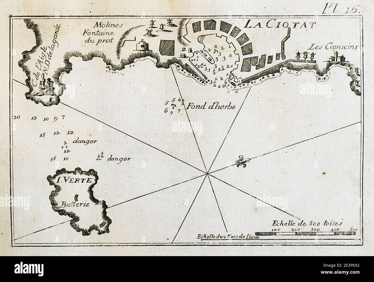 La ciotat map hi-res stock photography and images - Alamy