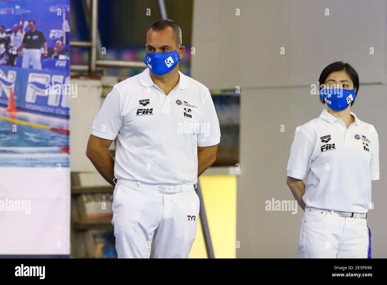 19-01-2021: Waterpolo: Netherlands v Slovakia: Trieste referee Georgios ...