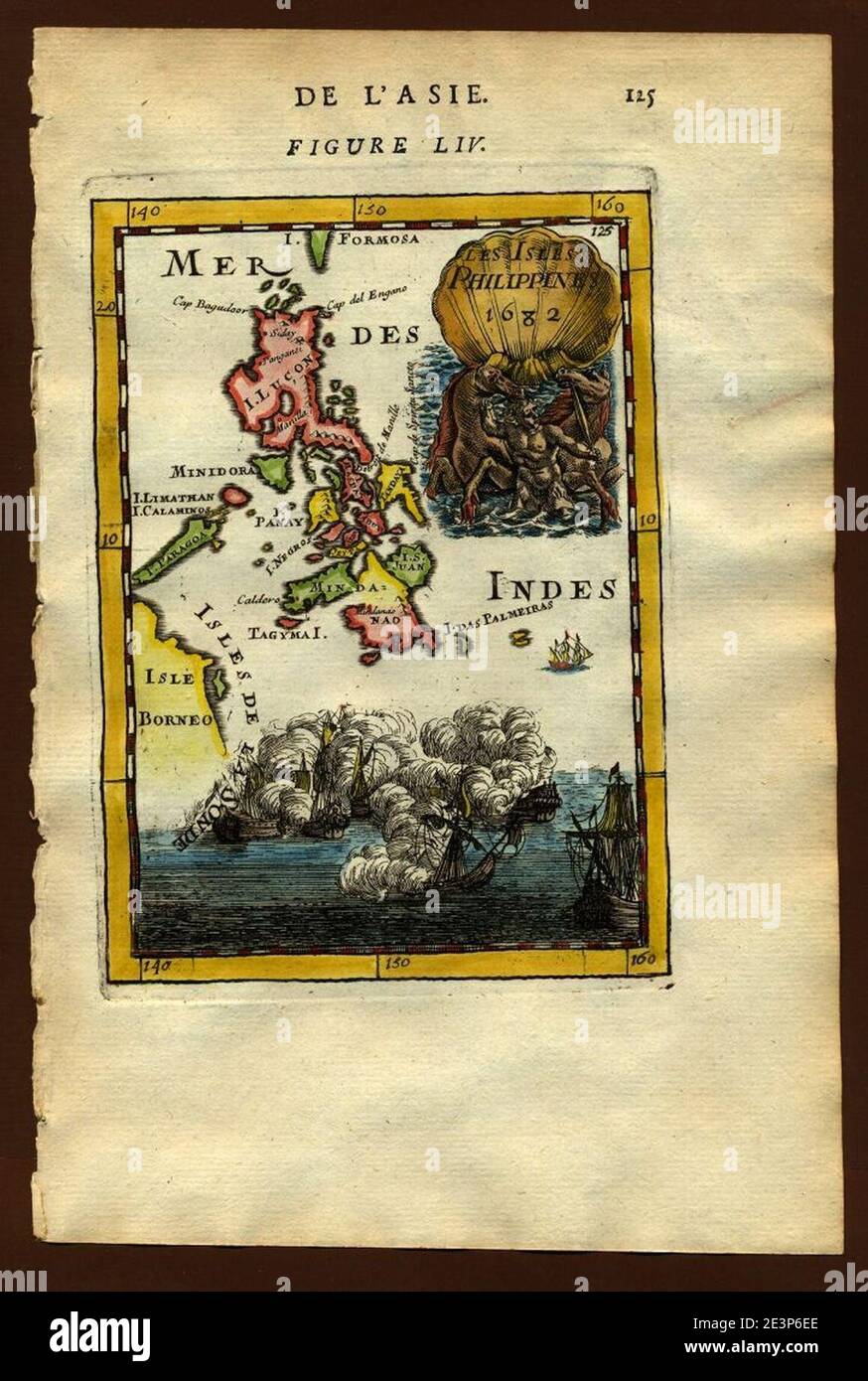 Map of the Philippines, 1683 Stock Photo - Alamy