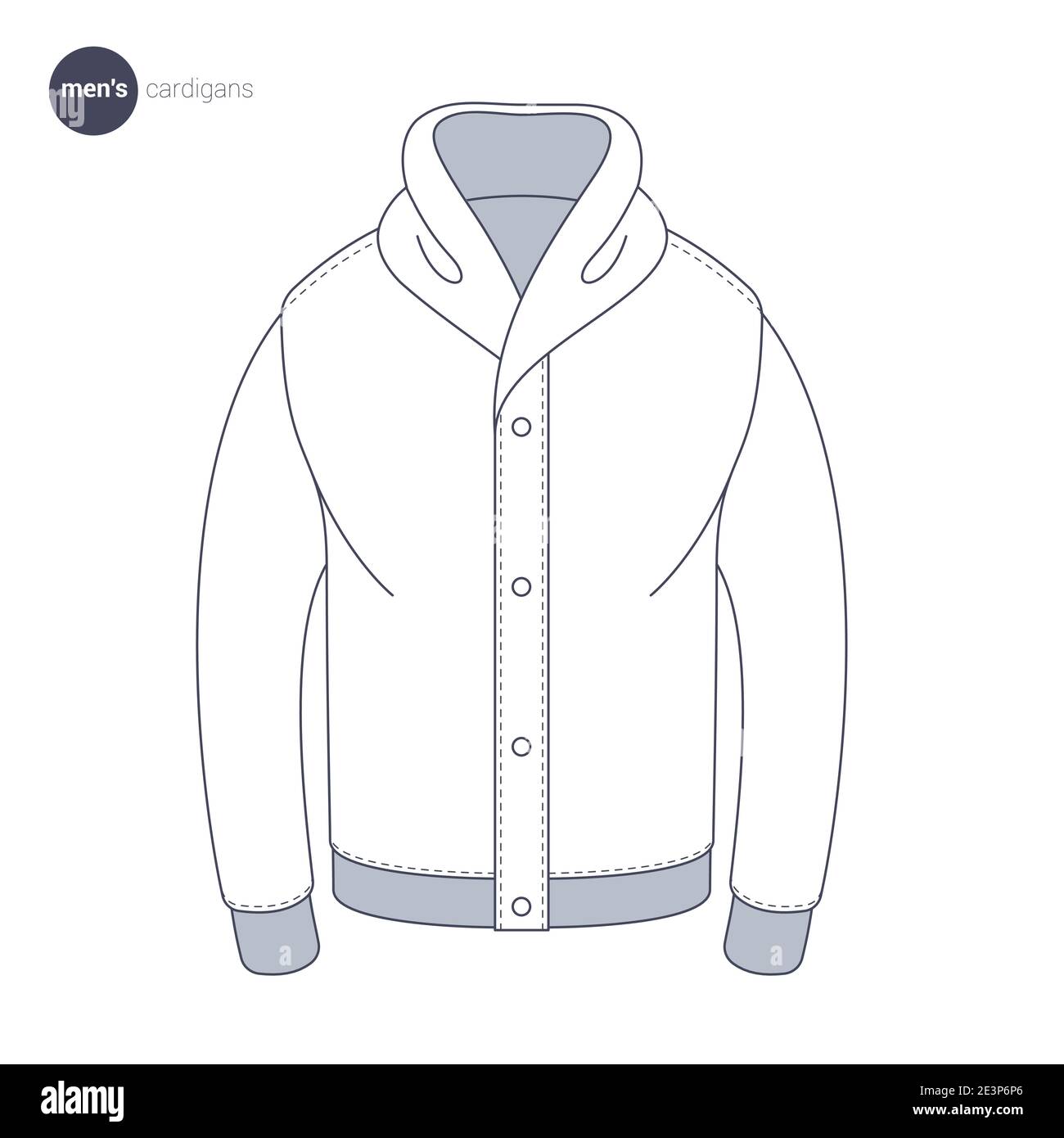 Clothes thin line style Stock Vector Image & Art - Alamy