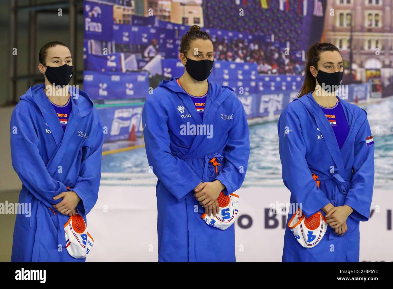 19-01-2021: Waterpolo: Netherlands v Slovakia: Trieste Nomi Stomphorst ...