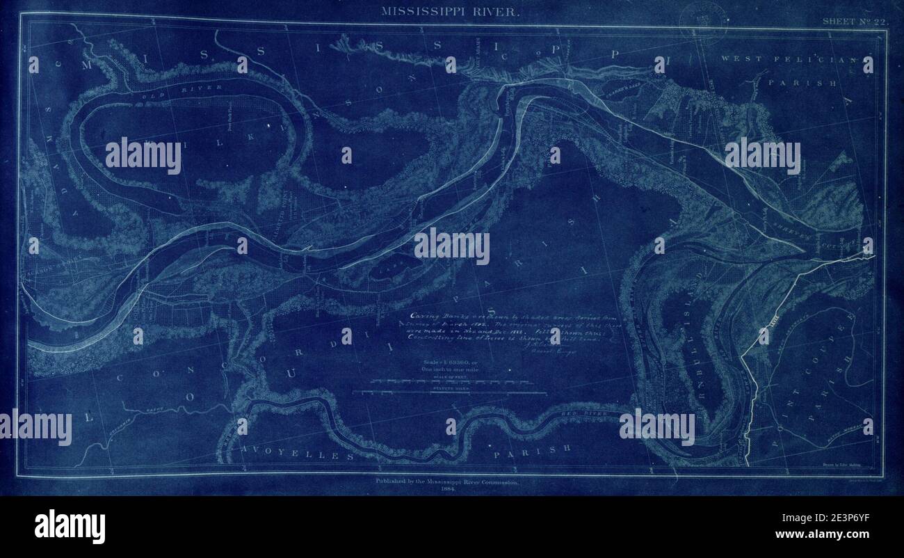 Map of donaldsonville hi-res stock photography and images - Alamy