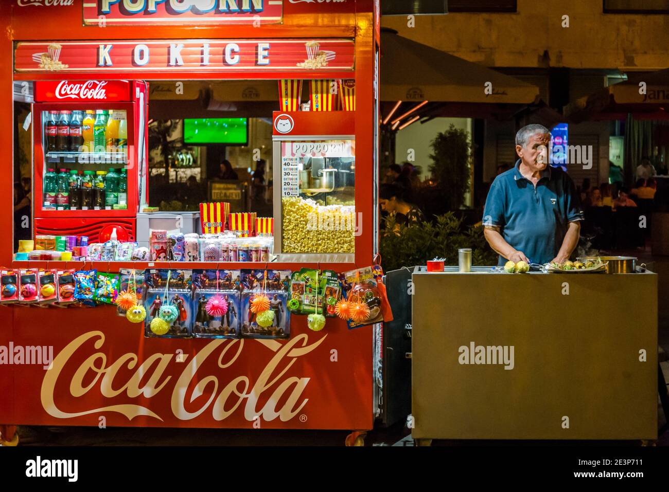 Selling coca cola drinks hi-res stock photography and images - Alamy
