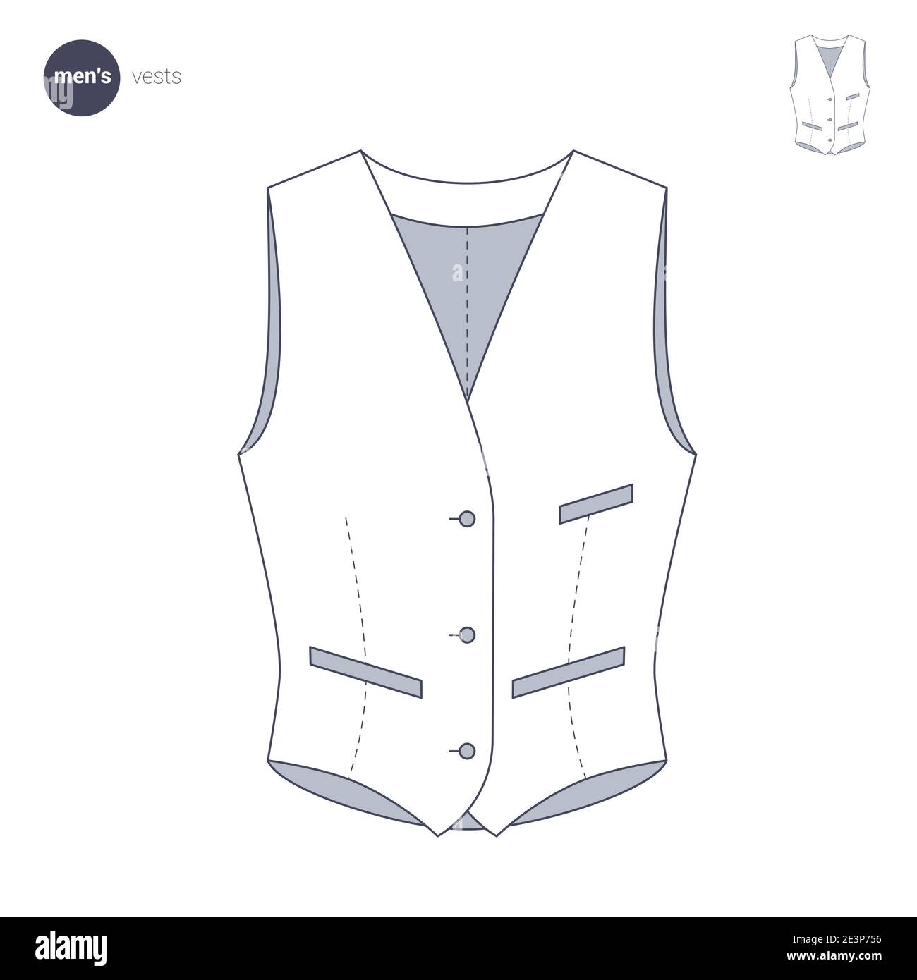 Clothes thin line style Stock Vector Image & Art - Alamy