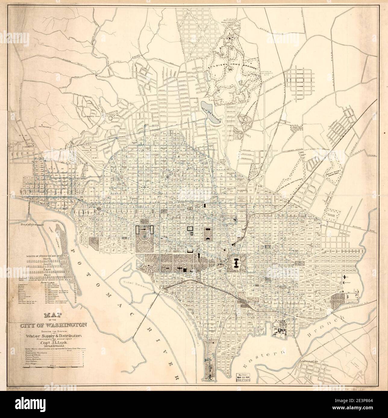 Map of lusk hi-res stock photography and images - Alamy