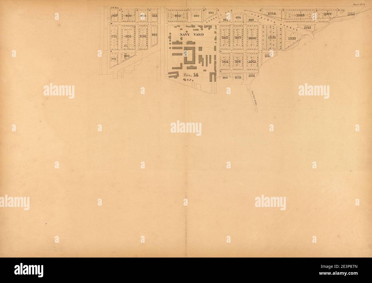 Map of the city of Washington - showing the sub-divisions, grades, and ...