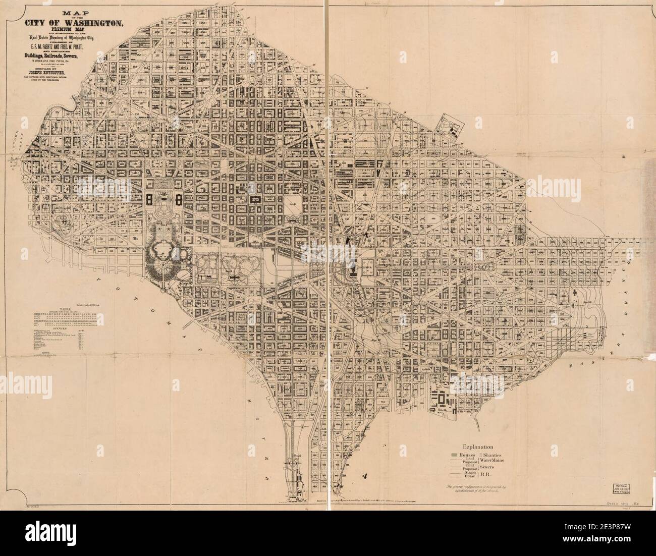 Pratt map hi-res stock photography and images - Alamy