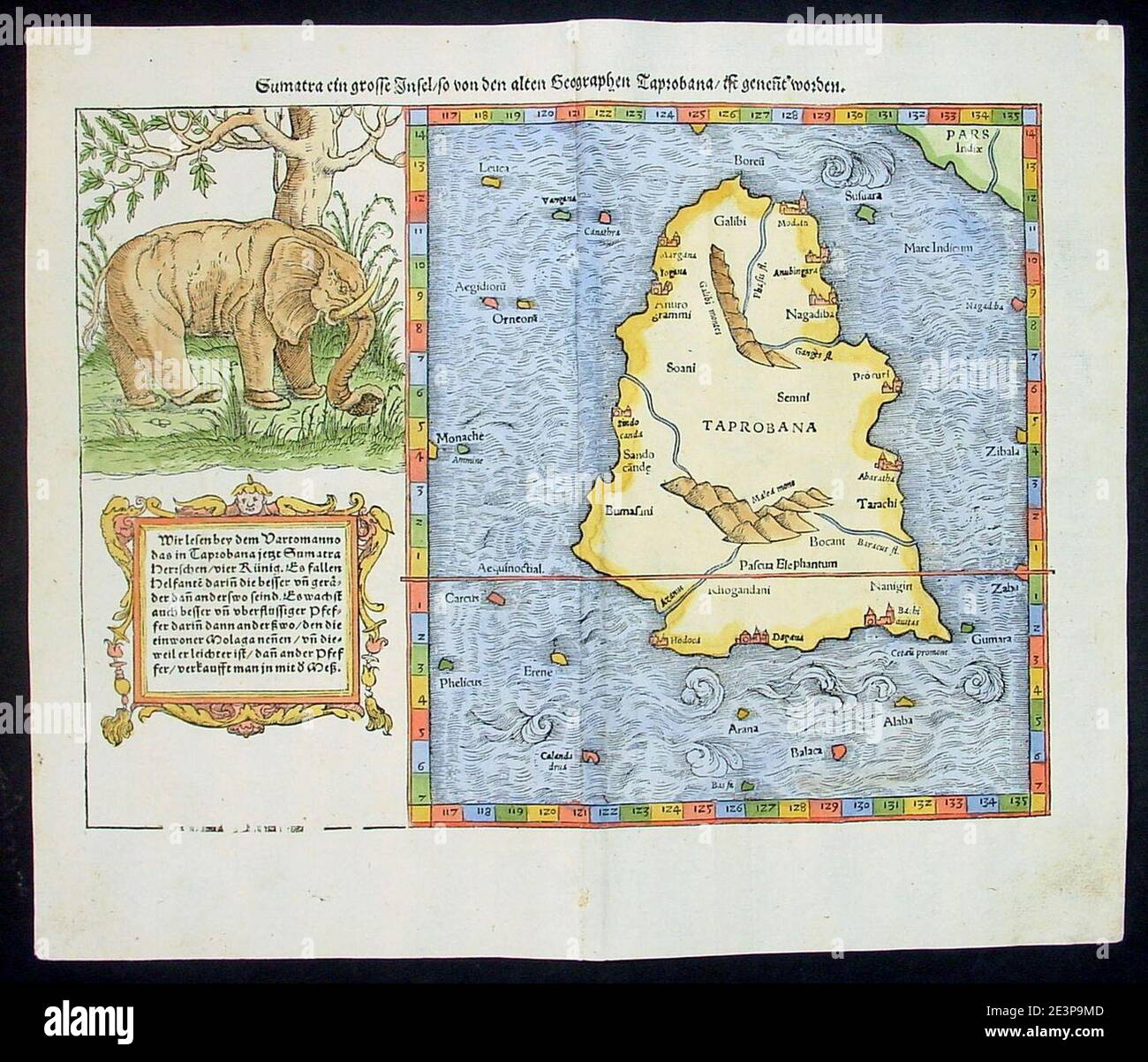 Map of taprobana High Resolution Stock Photography and Images - Alamy