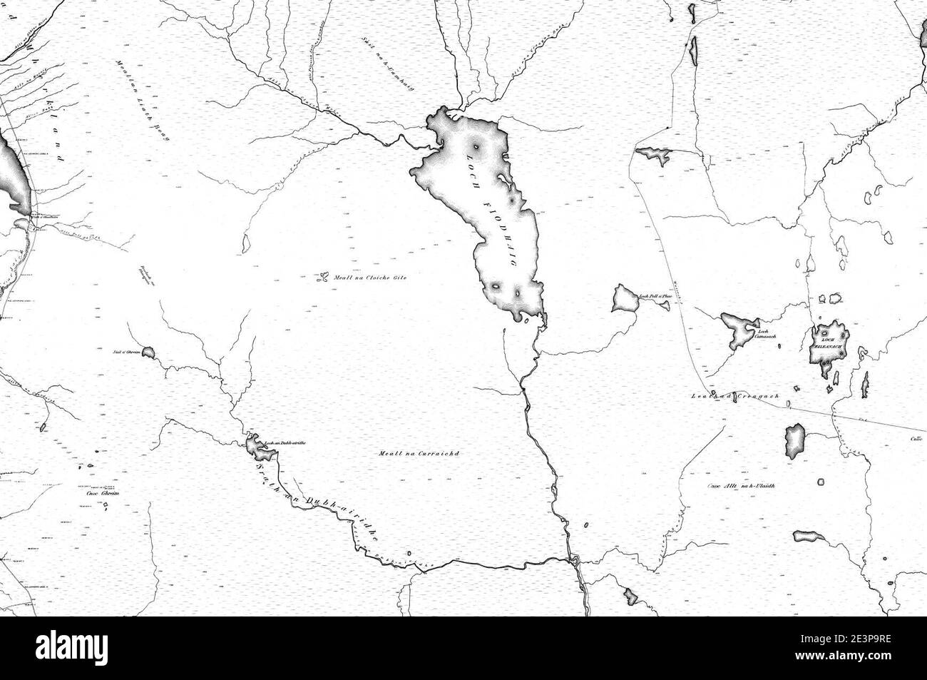 Map of Sutherland Sheet 062, Ordnance Survey, 1878-1881 Stock Photo - Alamy
