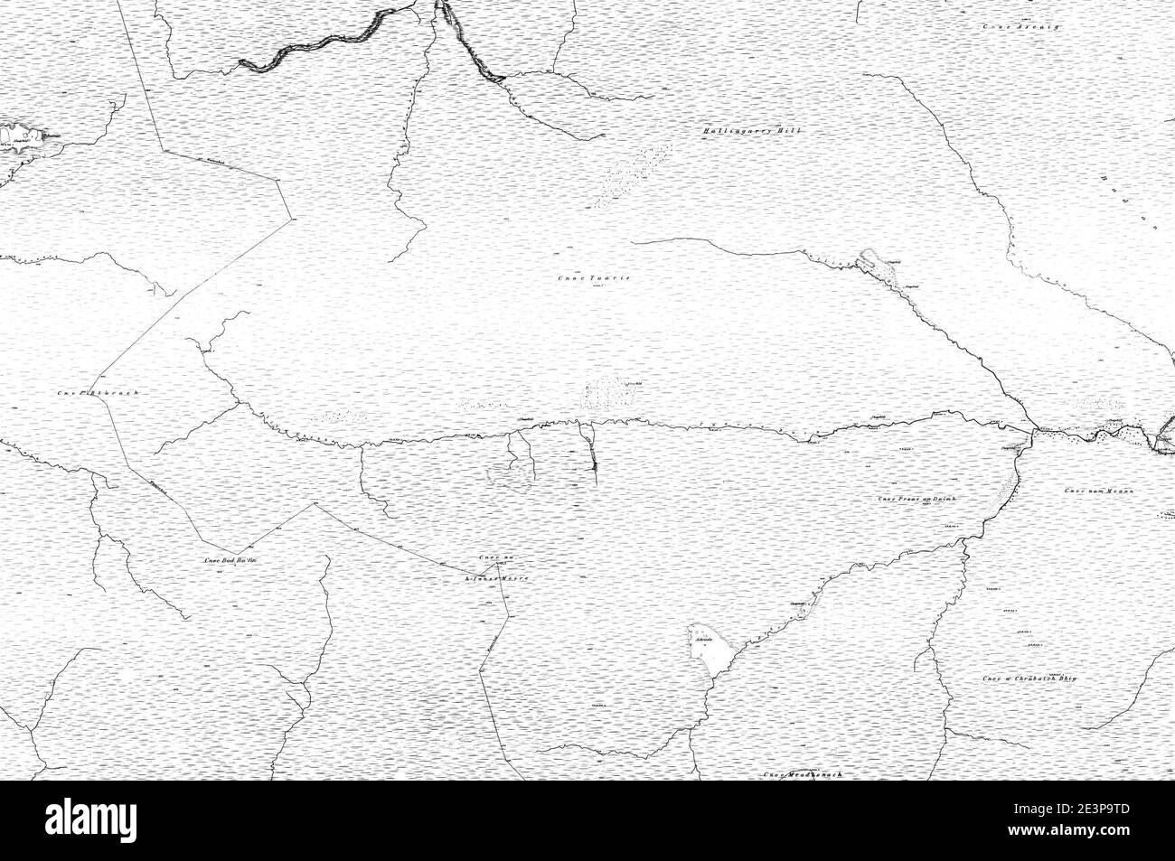 Map of Sutherland Sheet 077, Ordnance Survey, 1878-1881 Stock Photo - Alamy