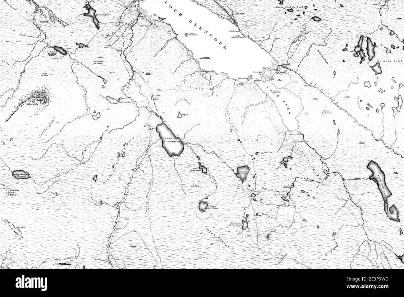 Map of Sutherland Sheet 060, Ordnance Survey, 1878-1881 Stock Photo - Alamy