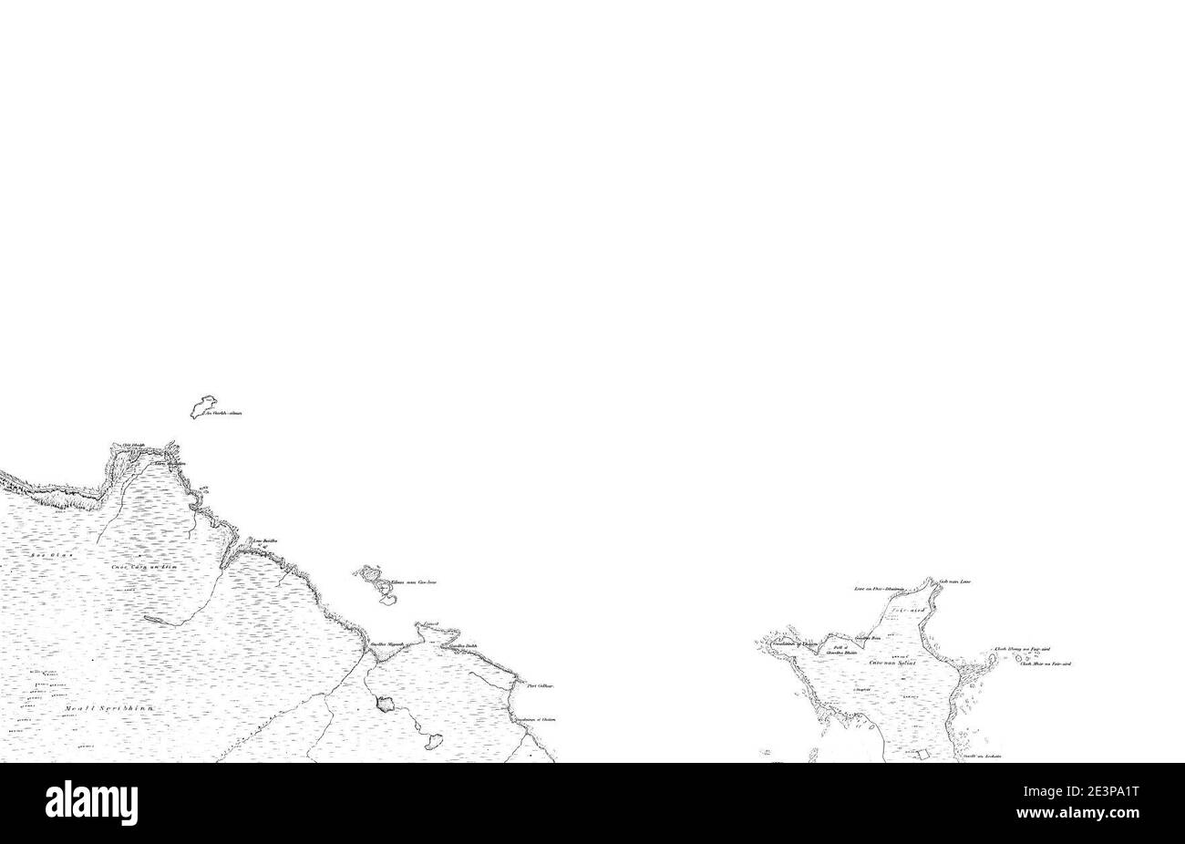 Map of sutherland Cut Out Stock Images & Pictures - Alamy