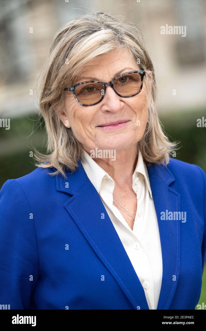 Deputy of the group Mouvement Democrate (MoDem), Marguerite Deprez ...
