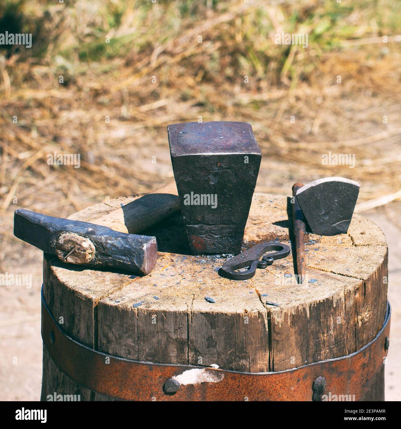 Blacksmith supplies hi-res stock photography and images - Alamy