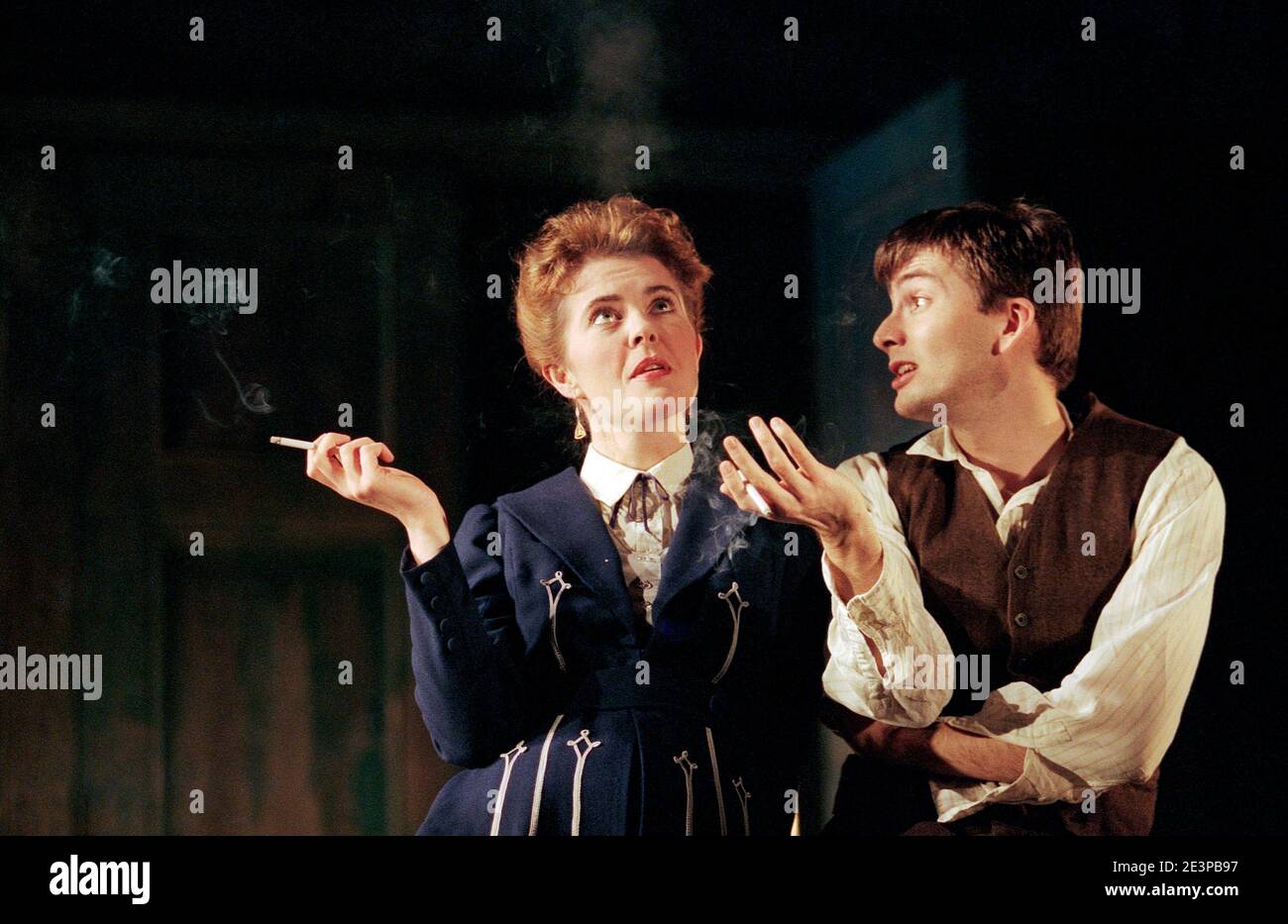 Aisling O'Sullivan (Anna), David Tennant (Pavel) in VASSA by Maxim ...