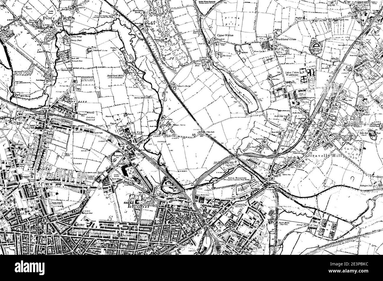 Map of Staffordshire OS Map name 069-SW, Ordnance Survey, 1883-1894 ...