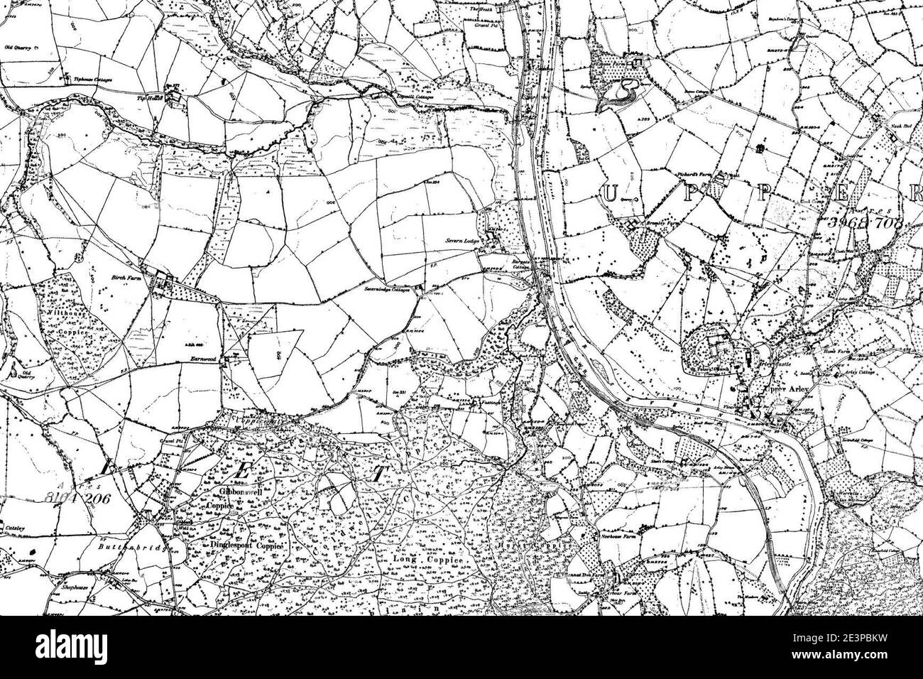 Map of Staffordshire OS Map name 073-NE, Ordnance Survey, 1883-1894 ...