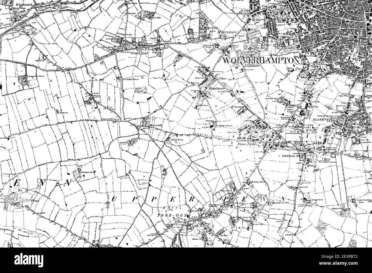 Map of Staffordshire OS Map name 062-SW, Ordnance Survey, 1883-1894 ...