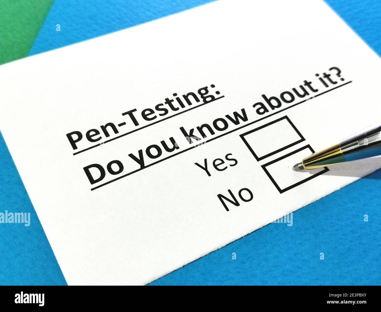 Pen testing hi-res stock photography and images - Alamy