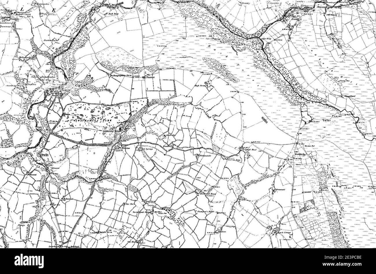 Map of Staffordshire OS Map name 004-NW, Ordnance Survey, 1883-1894 ...