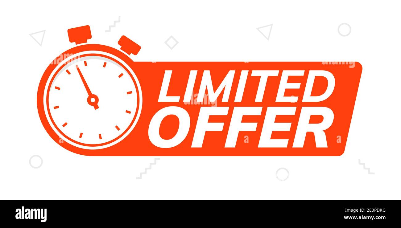 Limited period offer hi-res stock photography and images - Alamy
