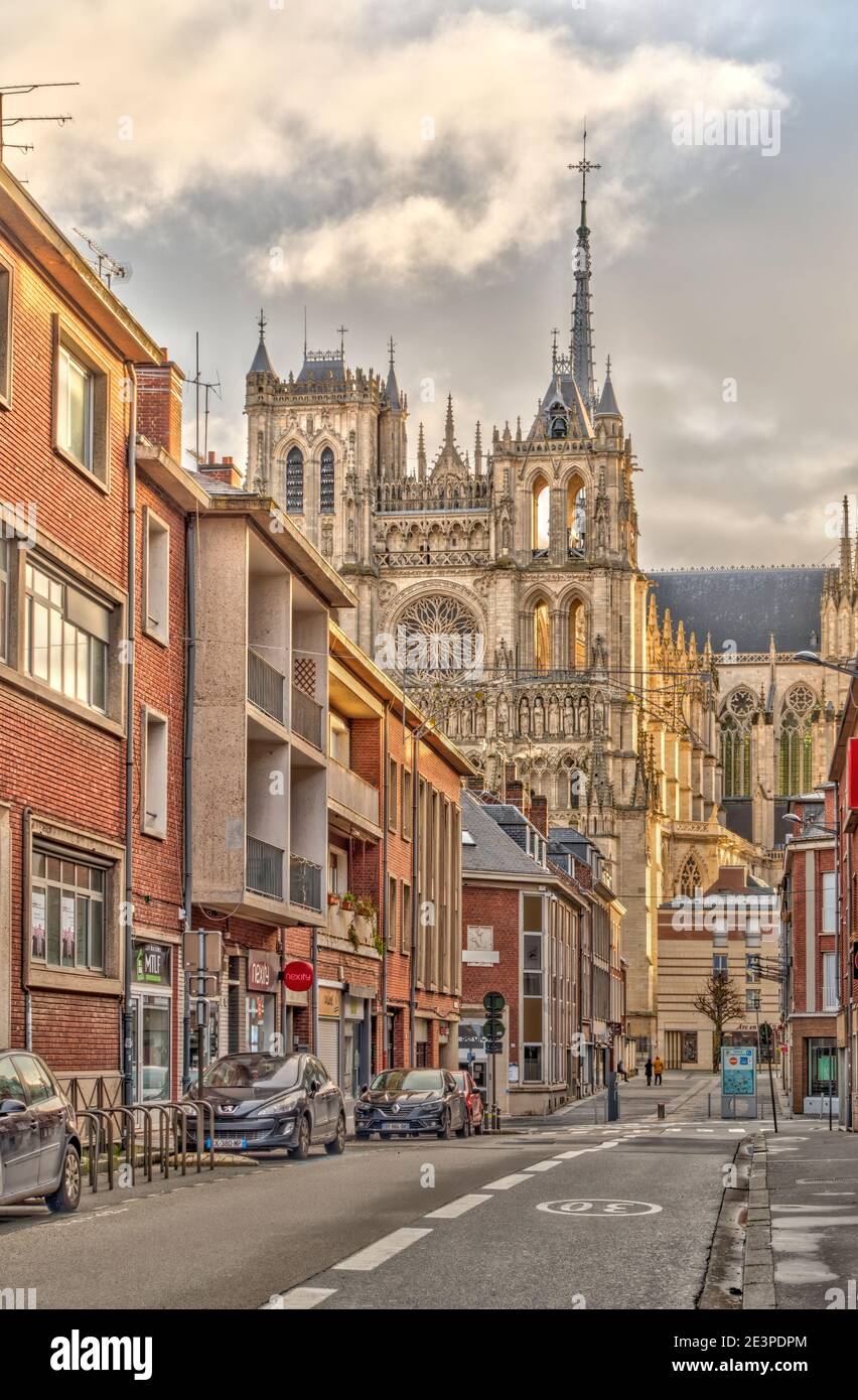 Amiens facade hi-res stock photography and images - Alamy