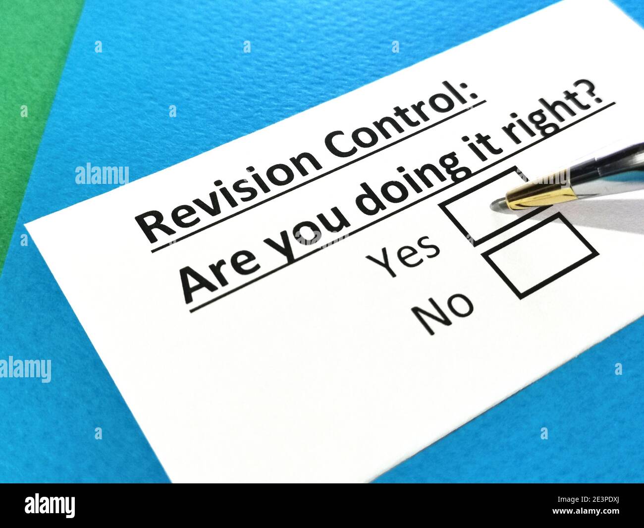 Revision control hi-res stock photography and images - Alamy