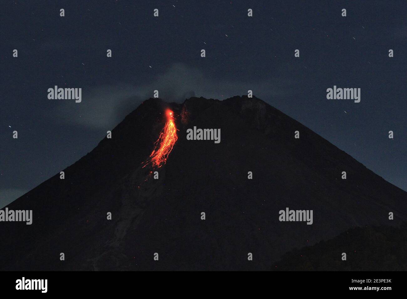 Crater of mount merapi hi-res stock photography and images - Alamy