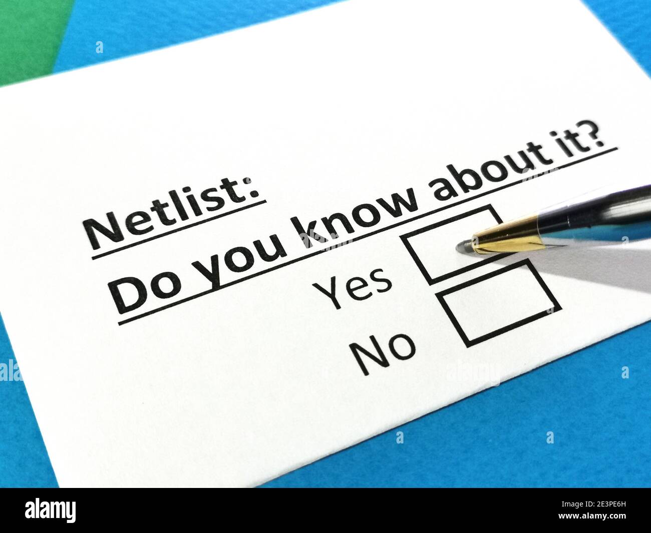 Netlist hi-res stock photography and images - Alamy