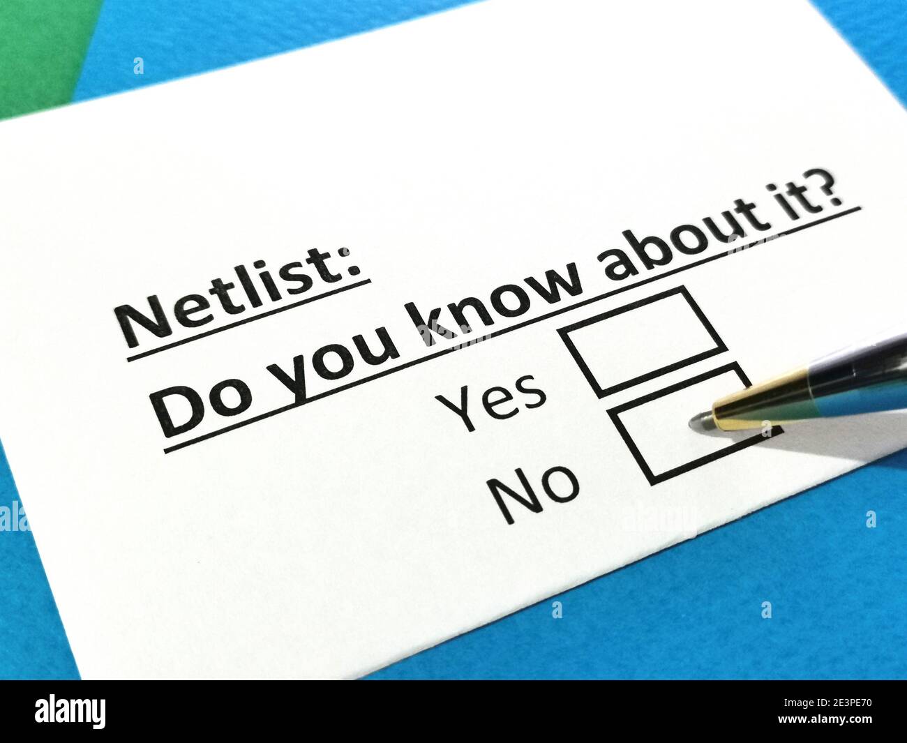 Netlist hi-res stock photography and images - Alamy