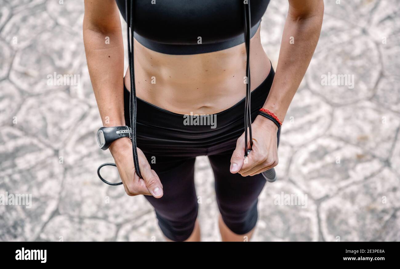 Woman stomach navel hi-res stock photography and images - Alamy