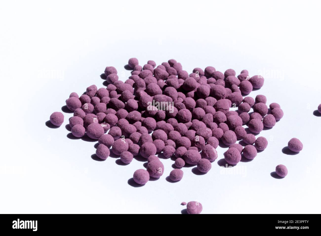 powder food colors on a white background Stock Photo - Alamy