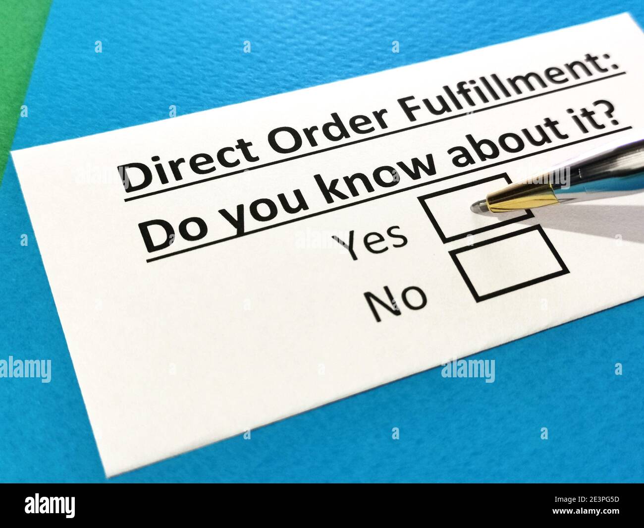 Direct knowledge hi-res stock photography and images - Alamy