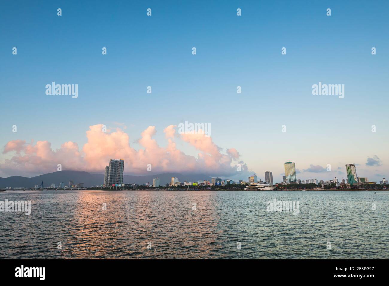 Beautiful Han riverside promenade in Danang, Vietnam Stock Photo - Alamy