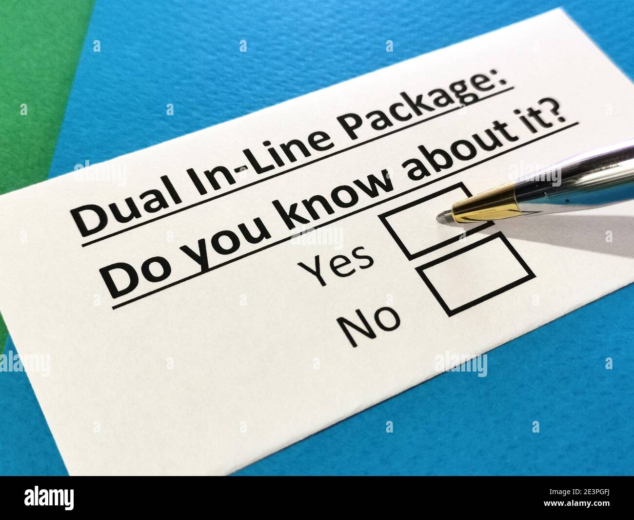 Dual in line hi-res stock photography and images - Alamy